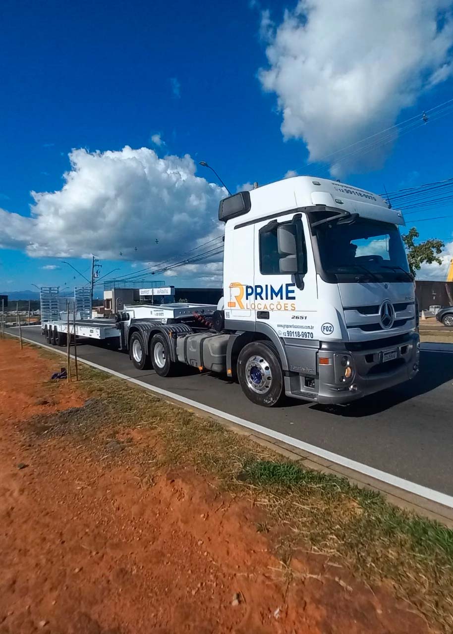 Locação de Carreta Prancha é com a WR Locações